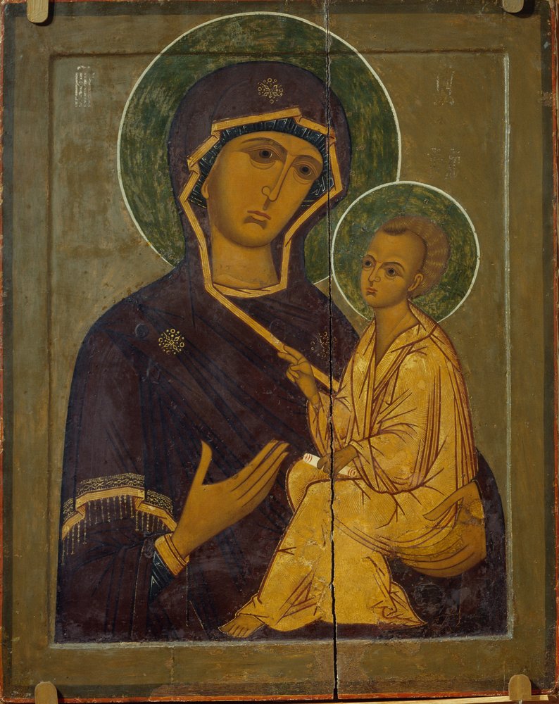 La Vergine di Tikhvin | Anonymous Russian icon painter