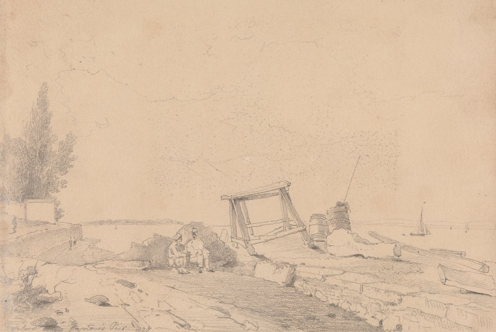 Dal molo di Lord Henry Seymour, Isola di Wight