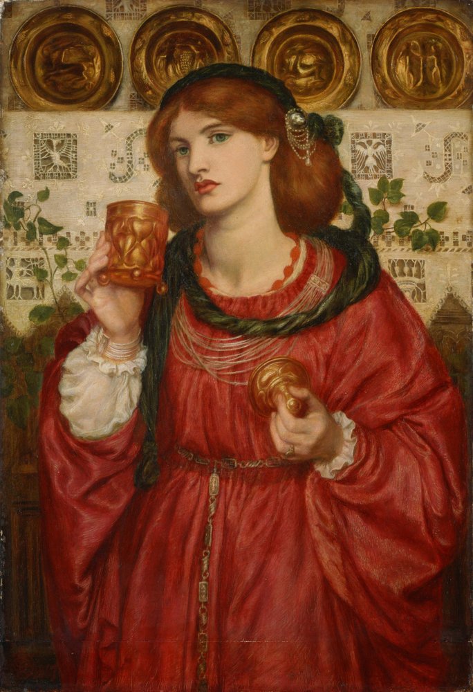 La coppa dell'amore | Dante Gabriel Charles Rossetti