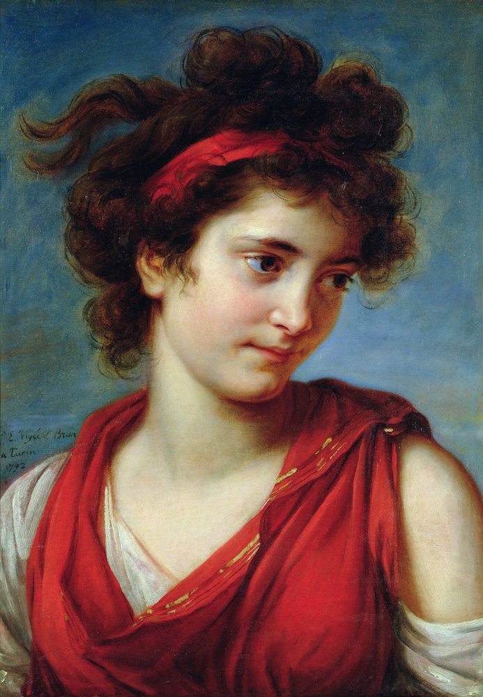 Ritratto di Maguerite Porporati, 1792 | Stampa d'arte
