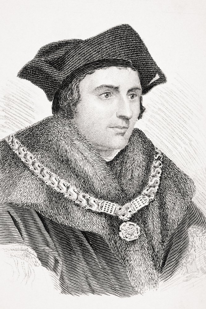 Sir Thomas More, illustrazione da 'Old England's Worthies' di Lord Brougham