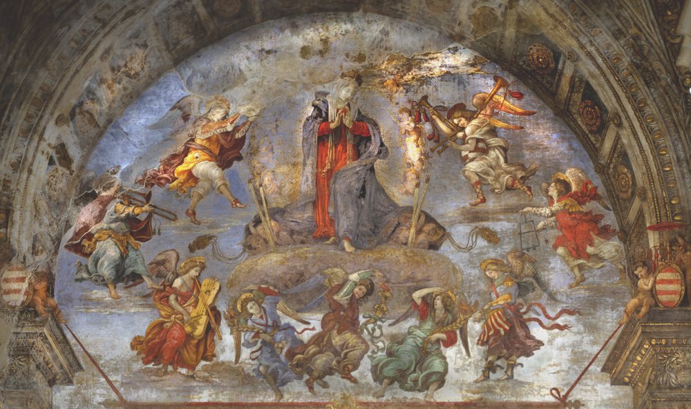 L'Assunzione, Cappella Carafa, Santa Maria sopra Minerva, Roma, 1488-93