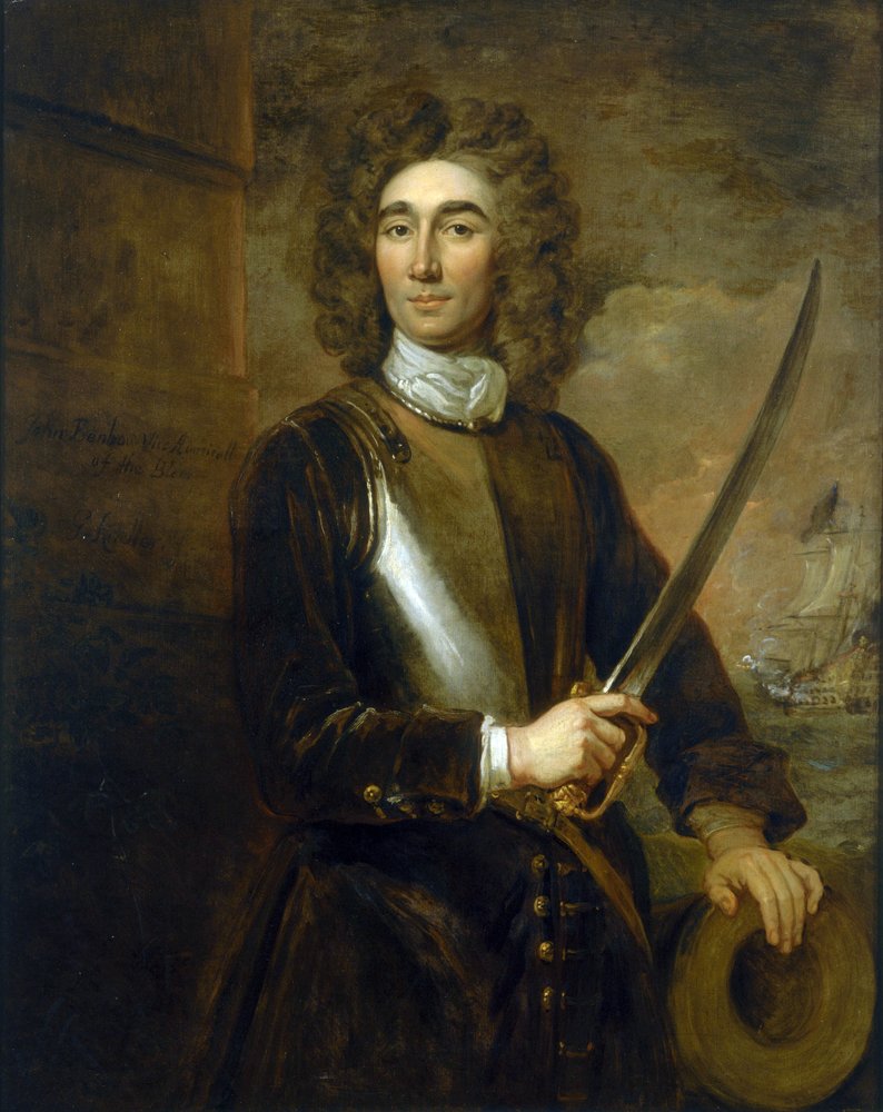 Ritratto del Vice Ammiraglio John Benbow (1653-1702)