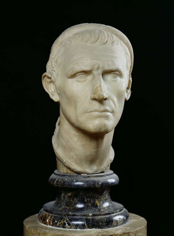 Busto di Antioco III (223-187 a.C.) replica di un originale del III ...