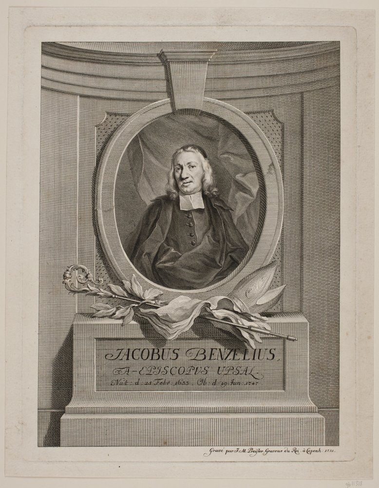 Vescovo Jacob Benzelius | Johan Martin Preisler