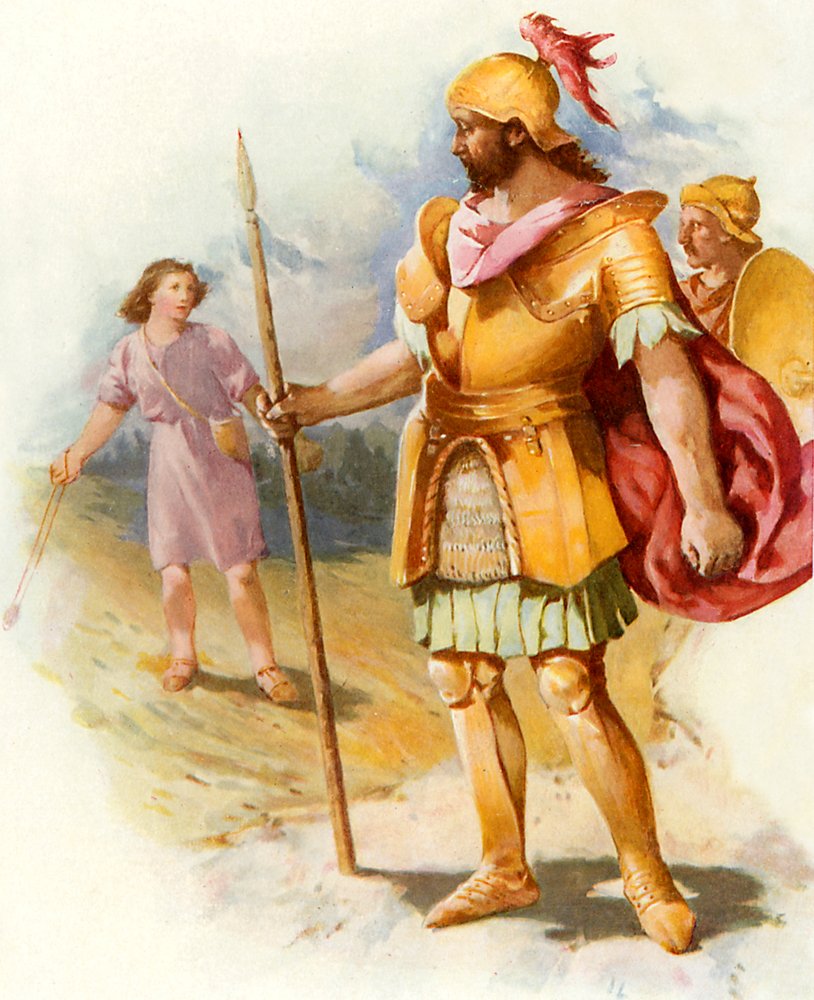 David e Golia | John Lawson | Stampa d'arte