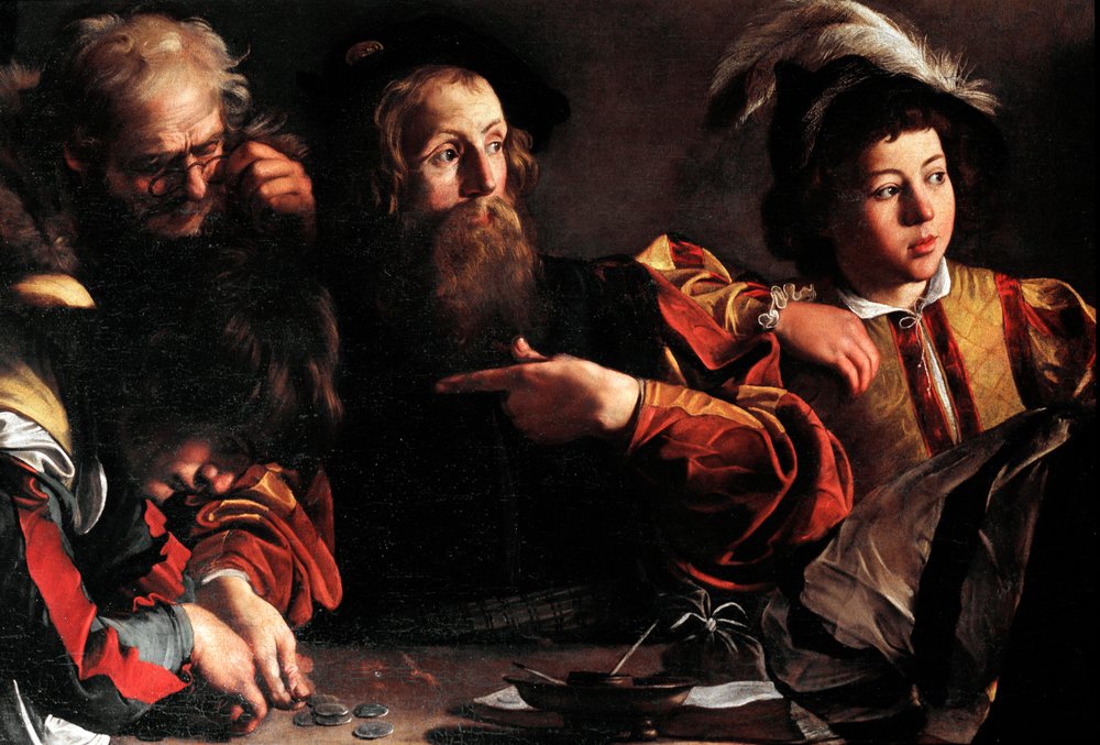 La vocazione di San Matteo | Stampa d'arte