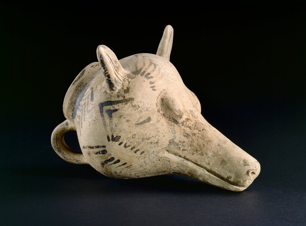 Rhyton a forma di Volpe | Mycenaean | Stampa d'arte