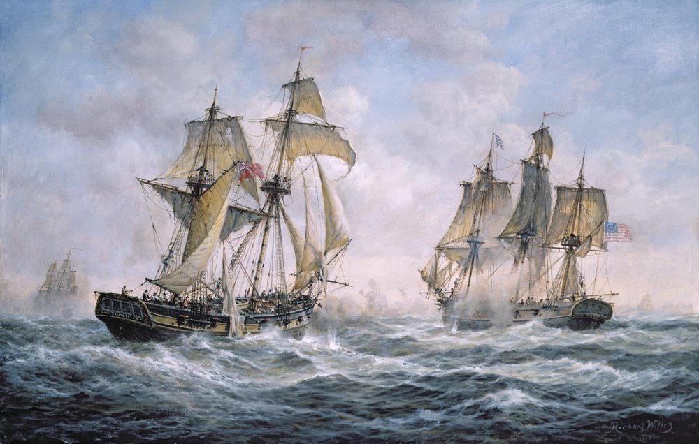 Azione tra la fregata USS Wasp e la brigantina HMS Frolic, 1812