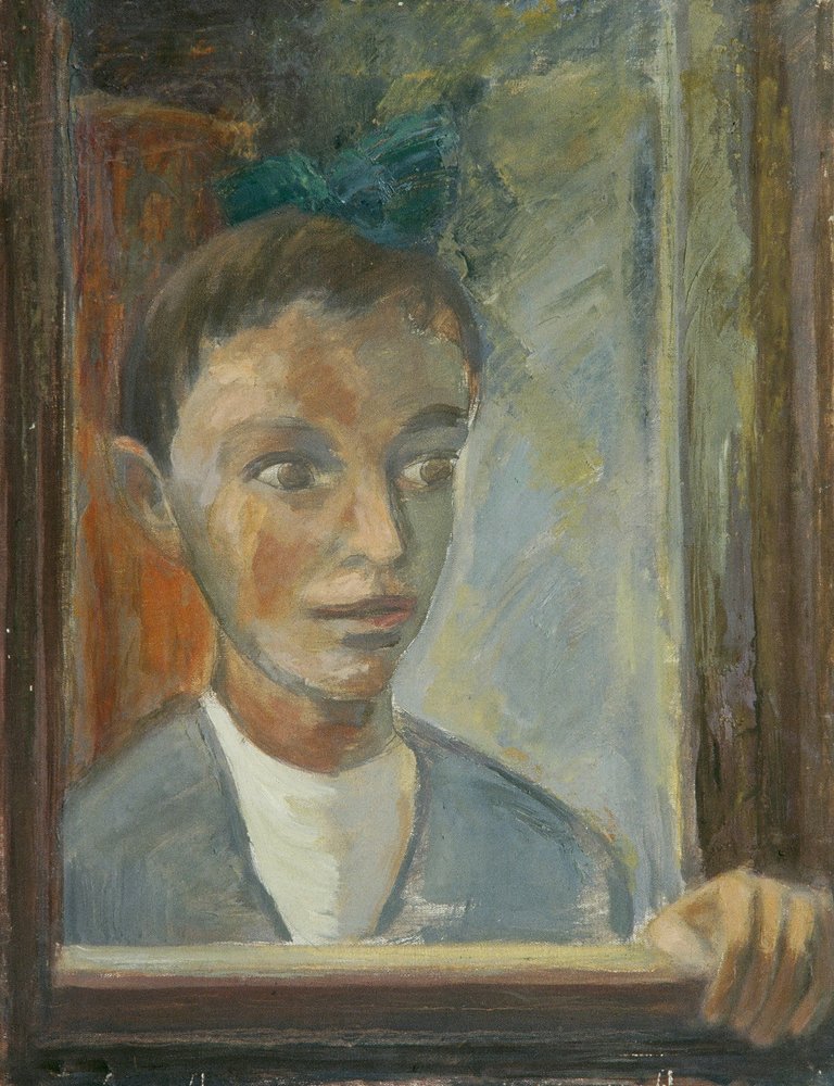 Ragazzo alla finestra | Walther Gamerith | Stampa d'arte