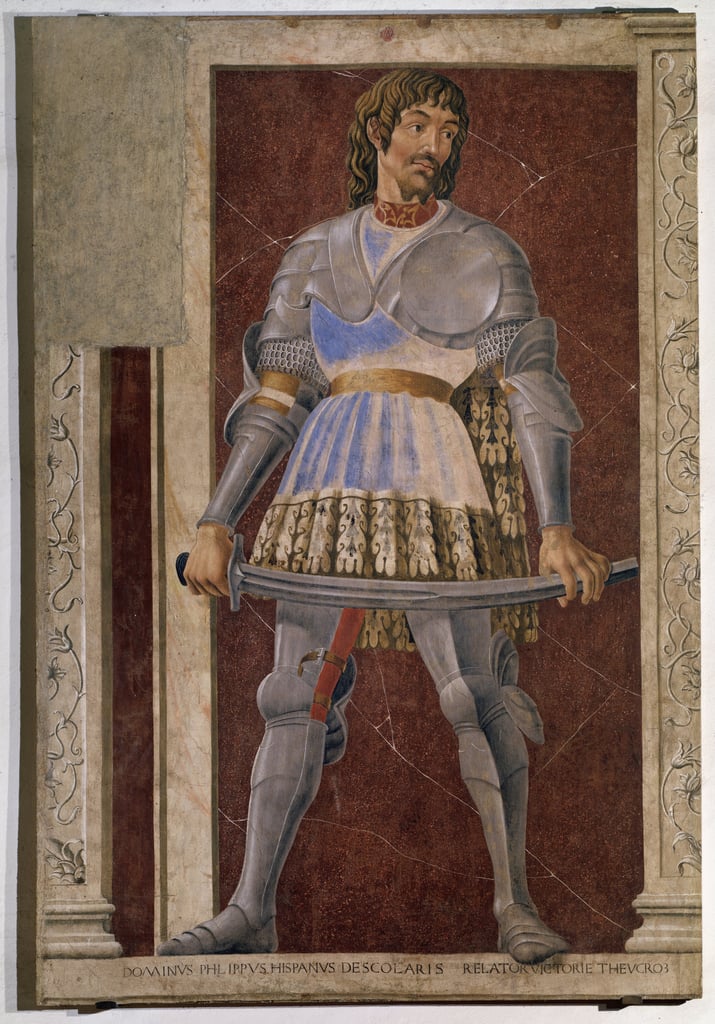 Ritratto del condottiero fiorentino Pippo Spano ( Affresco