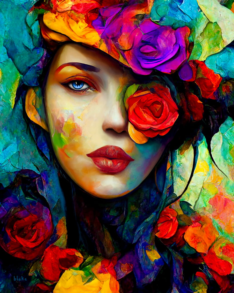 Lady Marmalade, 2022 circa (Arte digitale) | Blake Munch