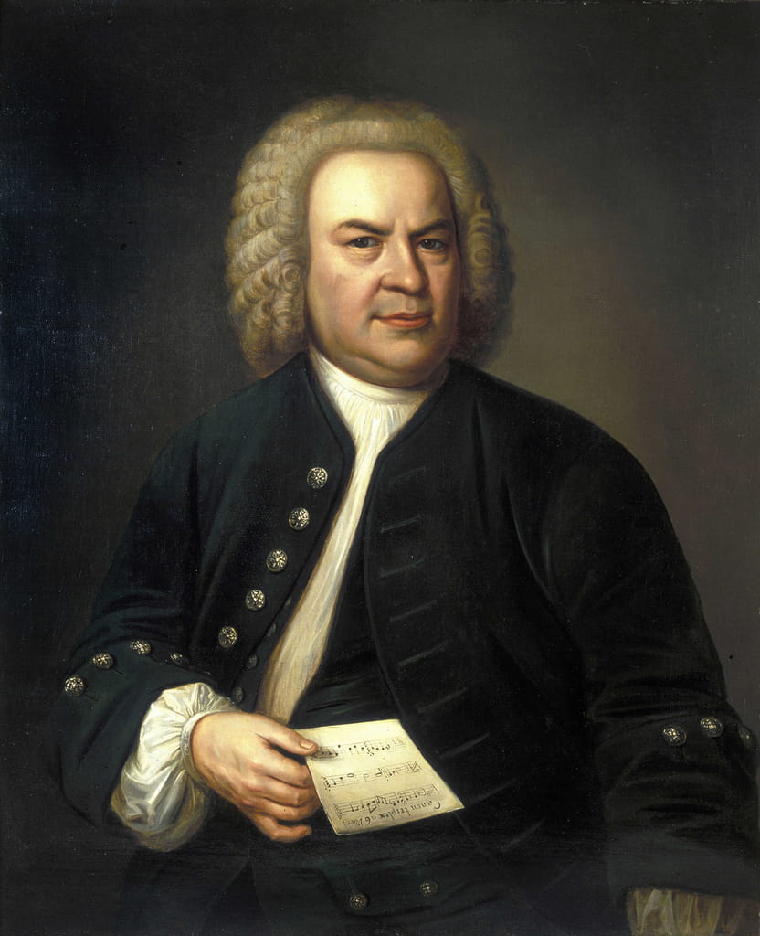 ritratto di Jean Sebastien Bach (Johann Sebastian Bach