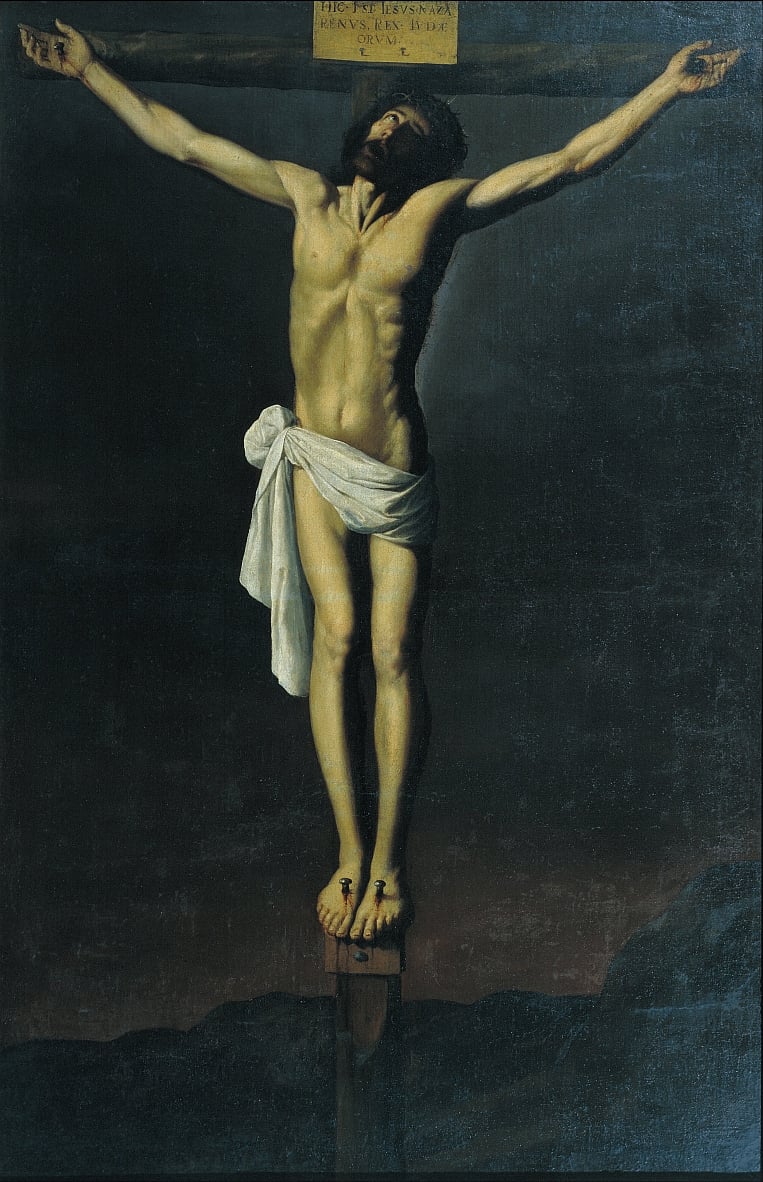 Cristo crocifisso | Francisco de Zurbaran | Stampa d'arte