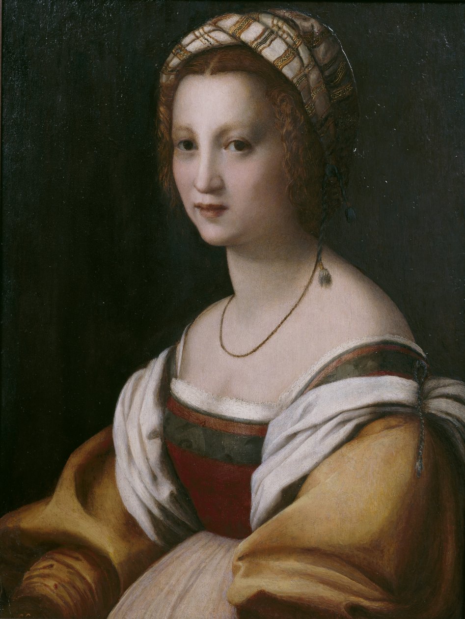 Ritratto di una donna | Andrea del Sarto | Stampa d'arte