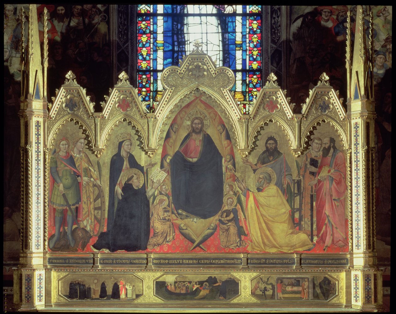 Pala d'altare Strozzi, 1357 | Andrea di Cione Orcagna