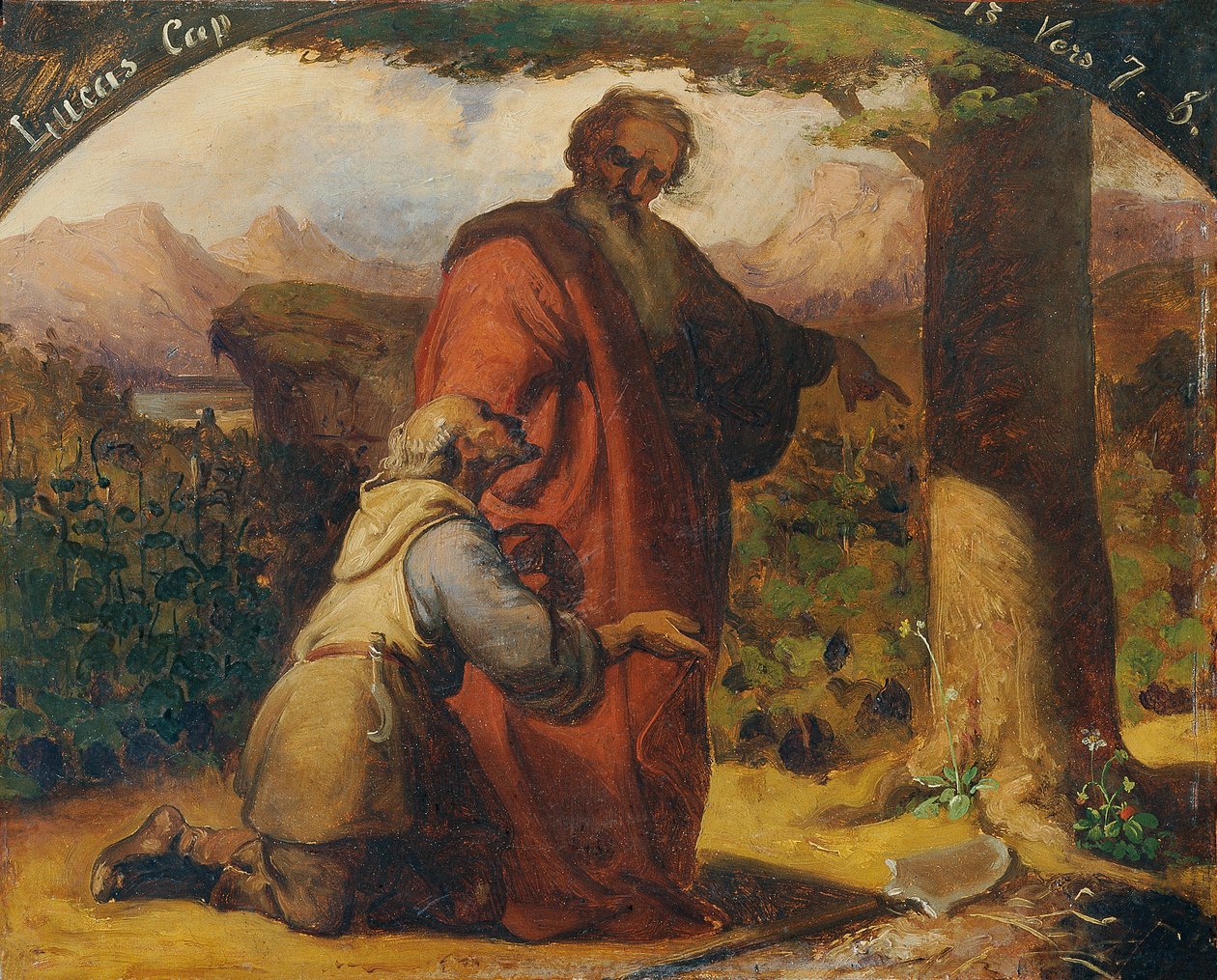 La parabola del fico sterile | Carl Rahl | Stampa d'arte