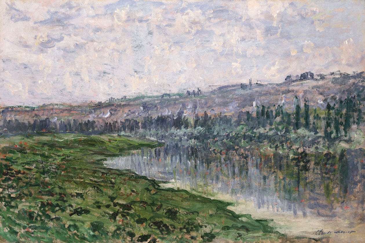 La Senna e le colline di Chantemsle | Claude Monet