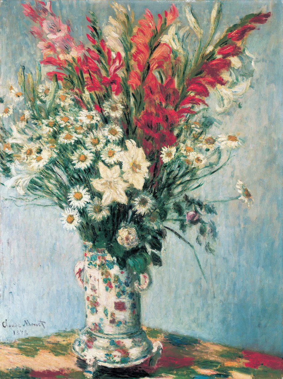 Vaso di fiori, 1878 | Claude Monet | Stampa d'arte