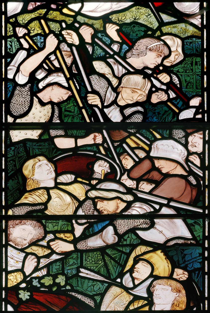 La Battaglia di Beth Horon | Edward Burne Jones