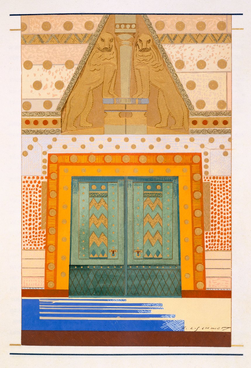 La porta di Troia, un'illustrazione da 'L'Odissea', di Omero, tradotta ...