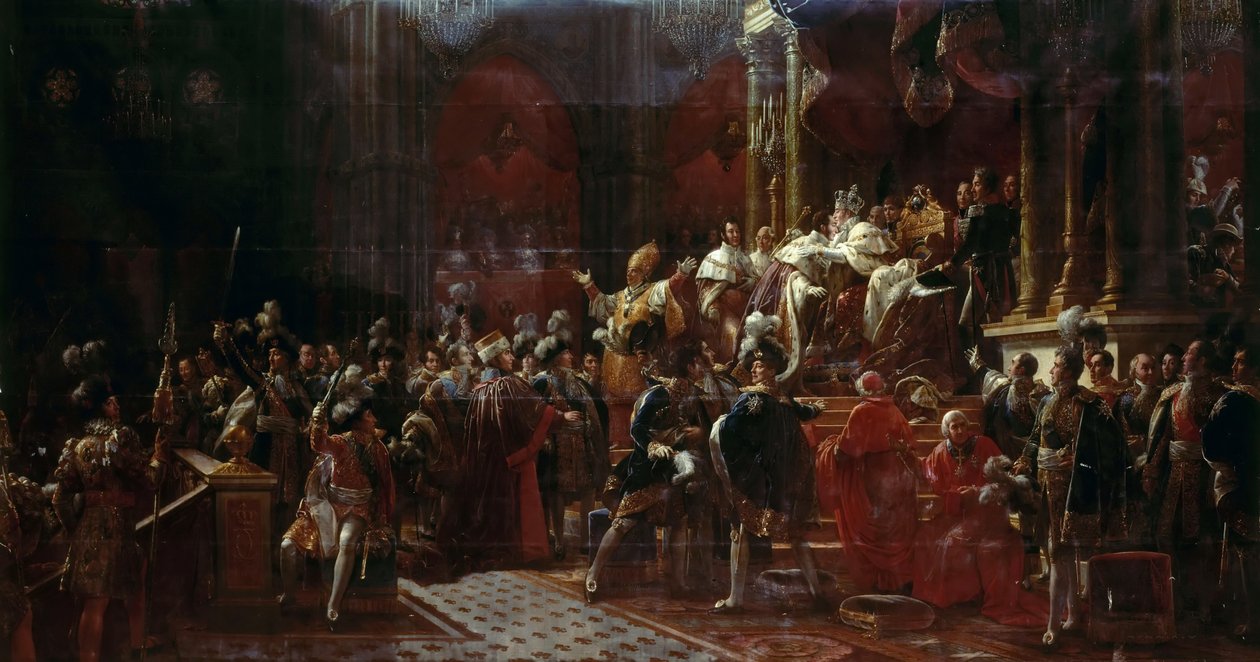 L'incoronazione di Carlo X di Francia a Reims, 29 maggio 1825