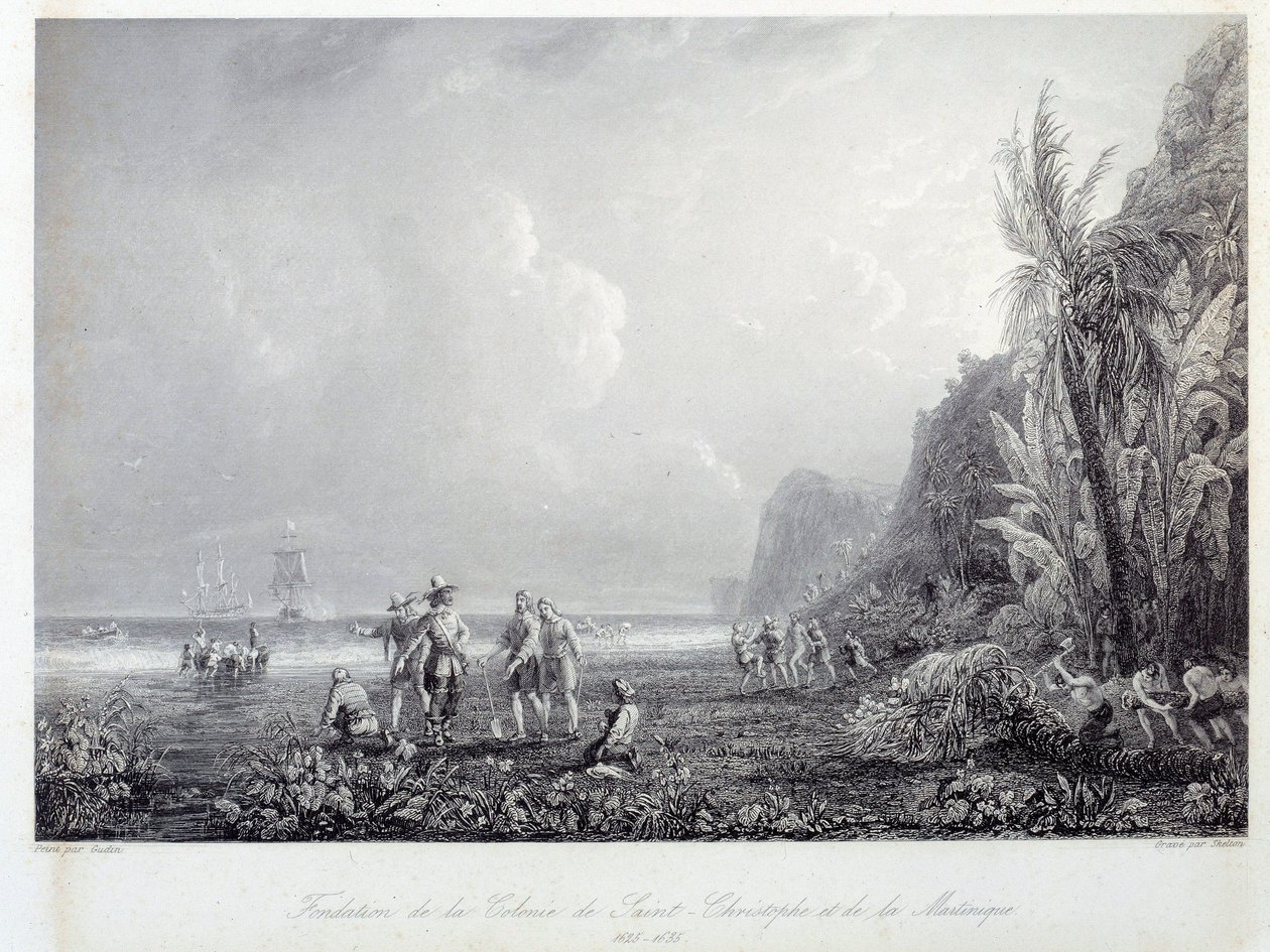 Storia delle colonie francesi: il filibustiere Pierre Belain d'Enambuc ...