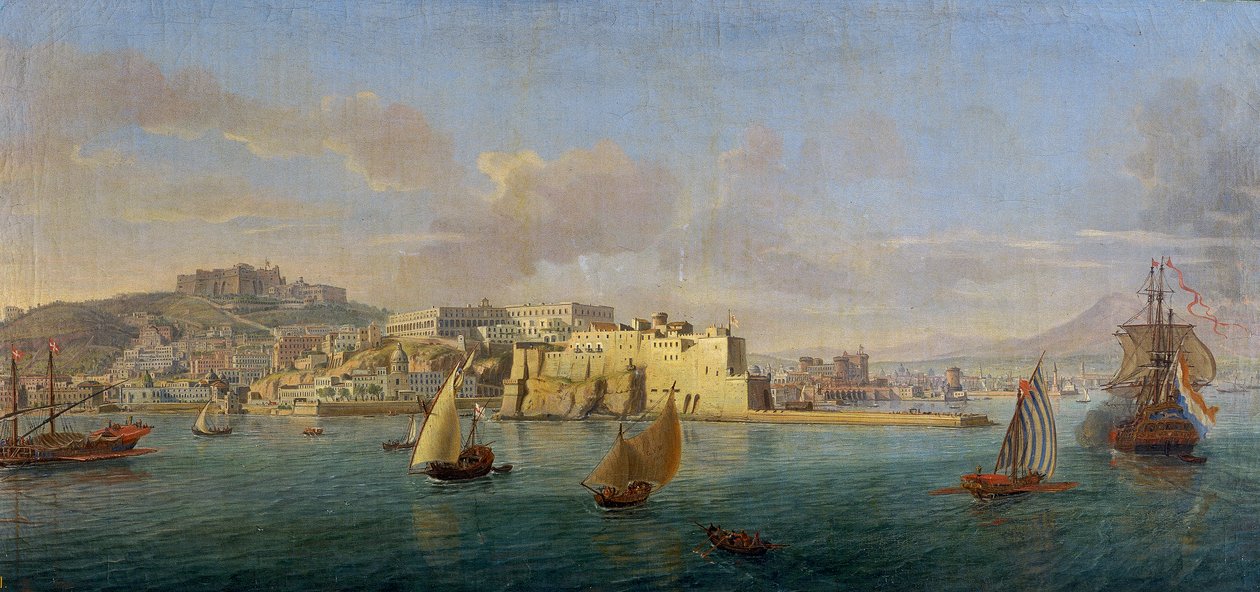 Veduta di Napoli | Gaspar van Wittel | Stampa d'arte