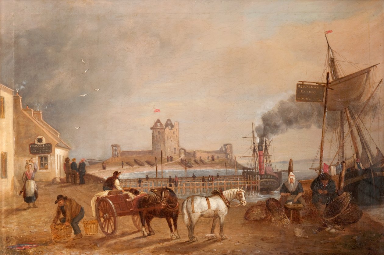 Vecchio Molo, Broughty Ferry [o 'Innescare la Linea']