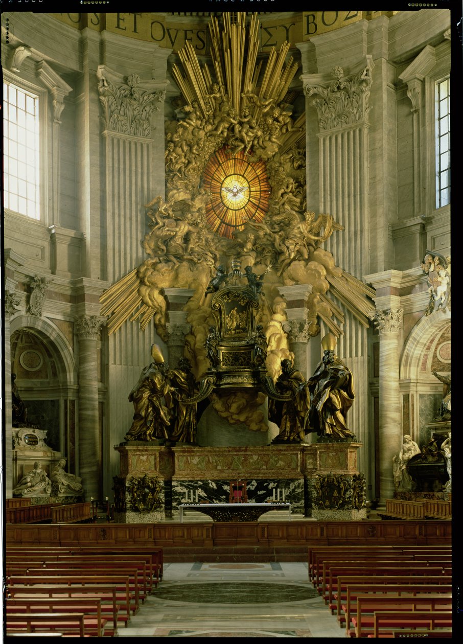 La cattedra di San Pietro, 1665 | Gian Lorenzo Bernini