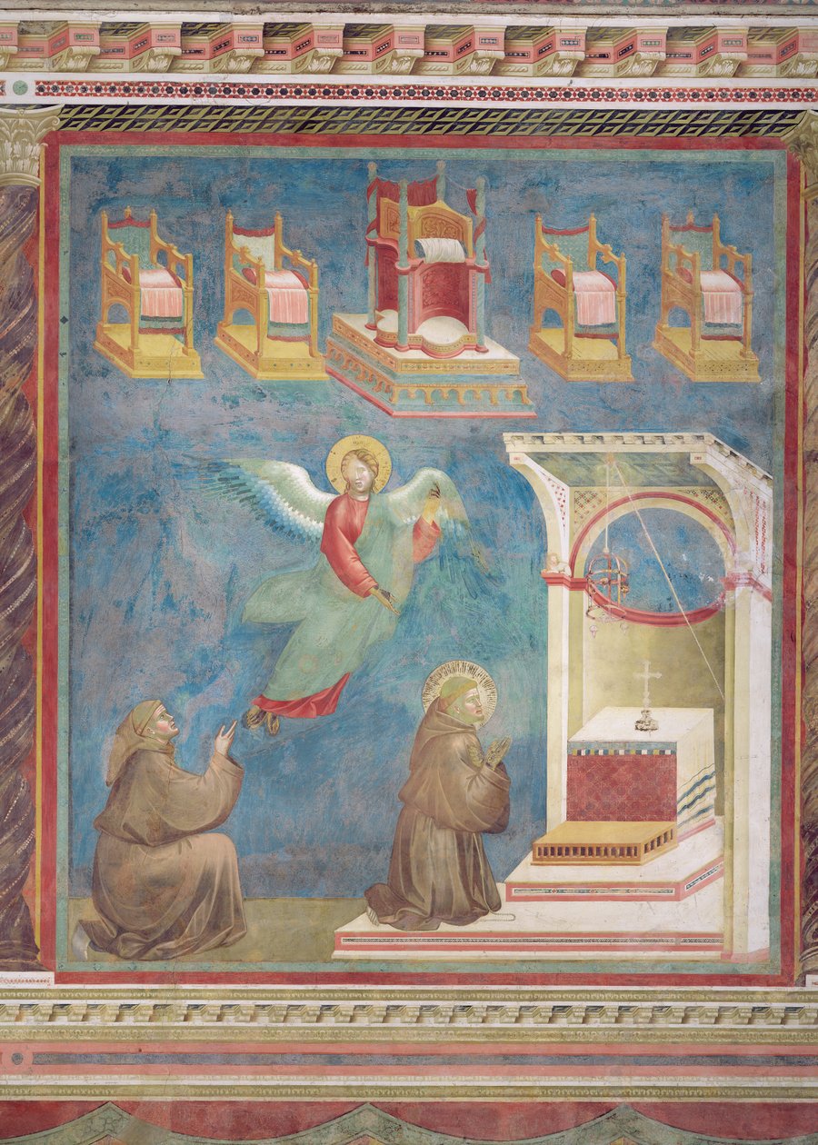 La Visione dei Troni, 1297-99 | Giotto di Bondone