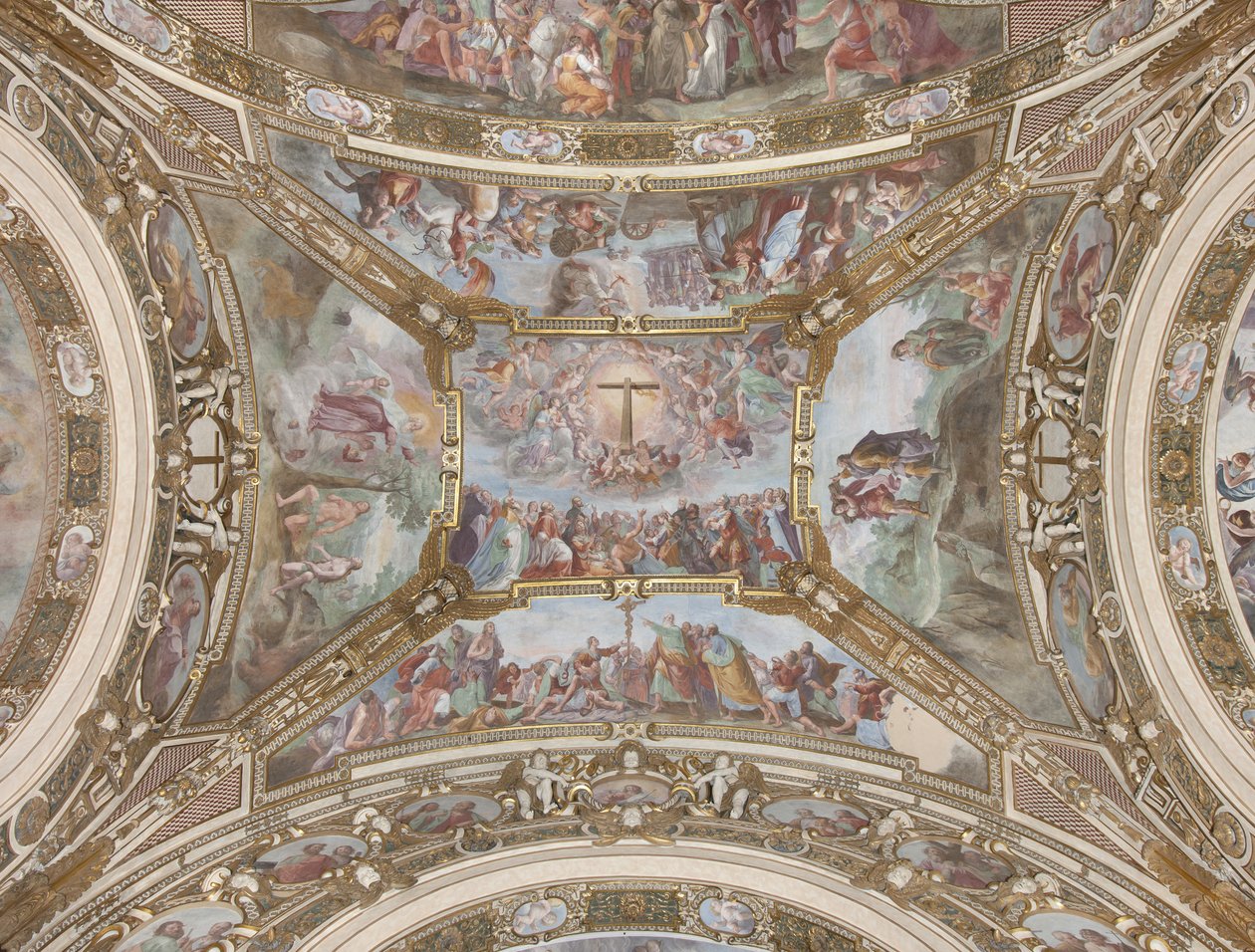 Storie della Santa Croce | Giovanni Battista Carlone