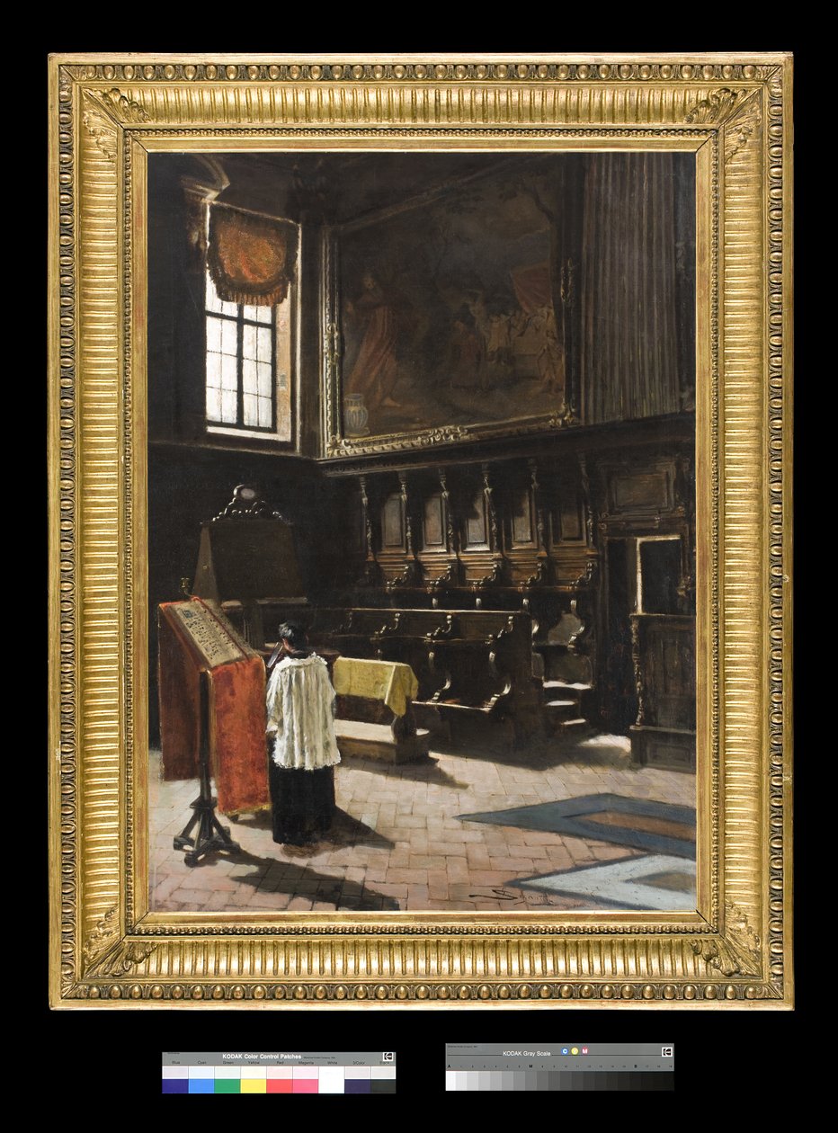 Il Coro della Chiesa di Sant'Antonio a Milano, 1879