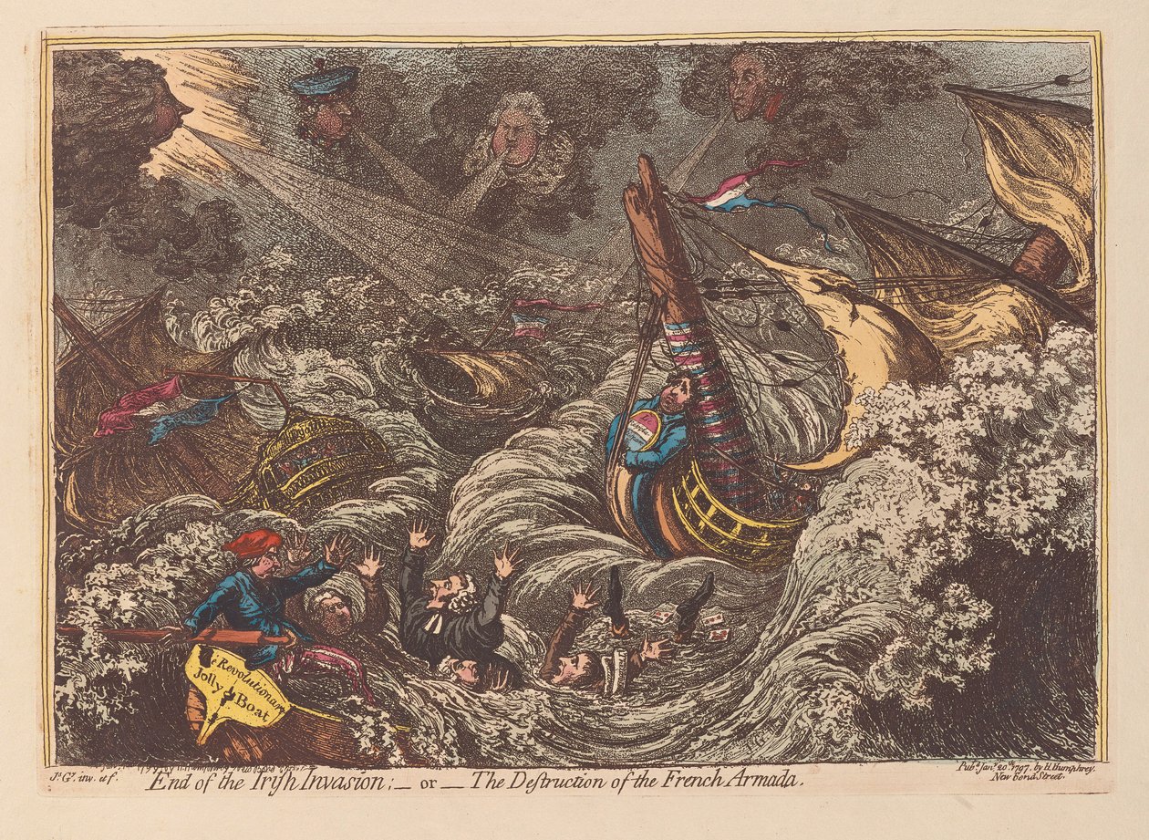Fine dell'invasione irlandese o la distruzione dell'armata francese ...