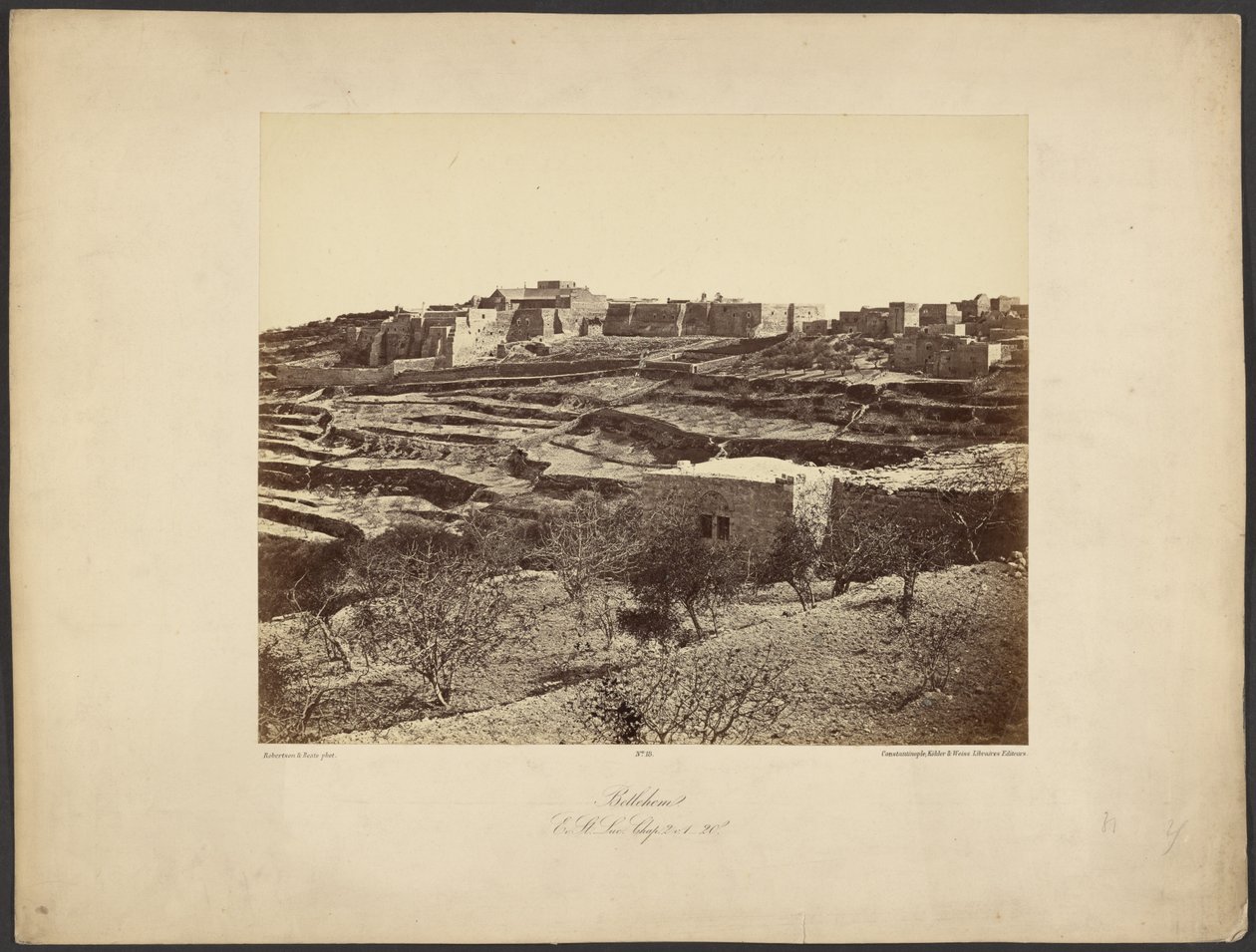 [Betlehem (sic)] / [Bethlehem] | James Robertson
