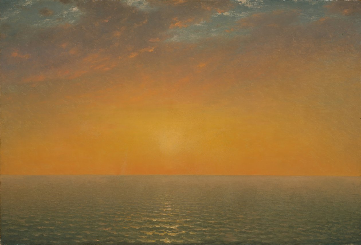 Tramonto sul Mare | John Frederick Kensett | Stampa d'arte