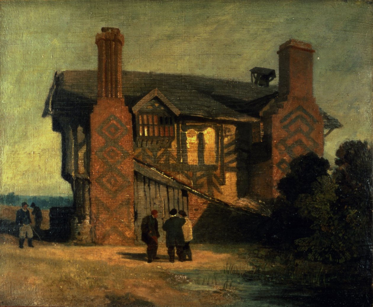 Moreton Old Hall | John Sell Cotman | Stampa d'arte