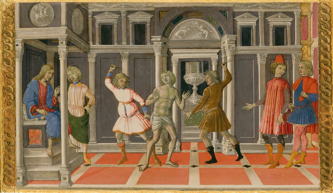 Il sogno di San Girolamo | Matteo di Giovanni | Stampa d'arte