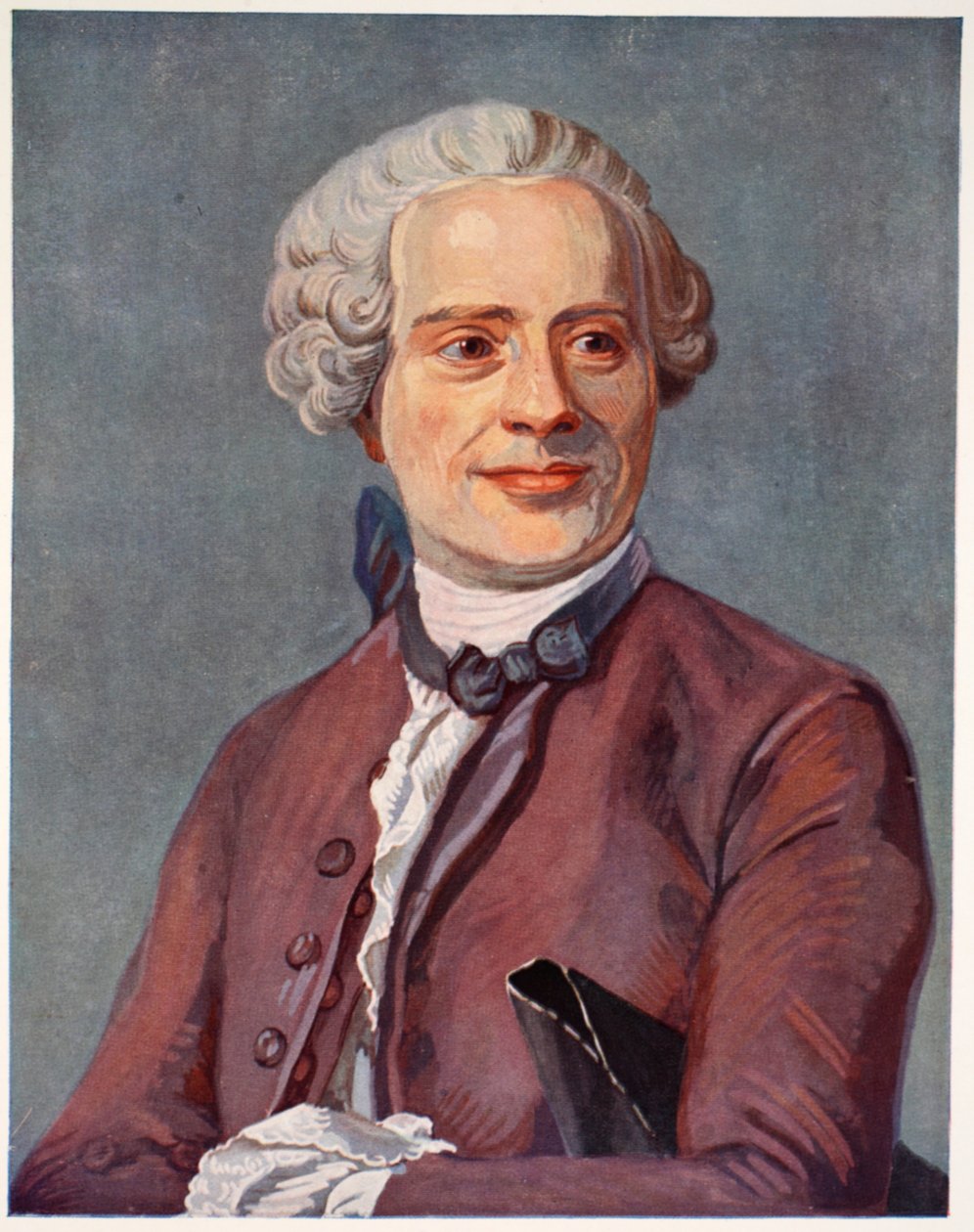 D'Alembert, copia di Boris Mestchersky (m.1957) illustrazione da ...