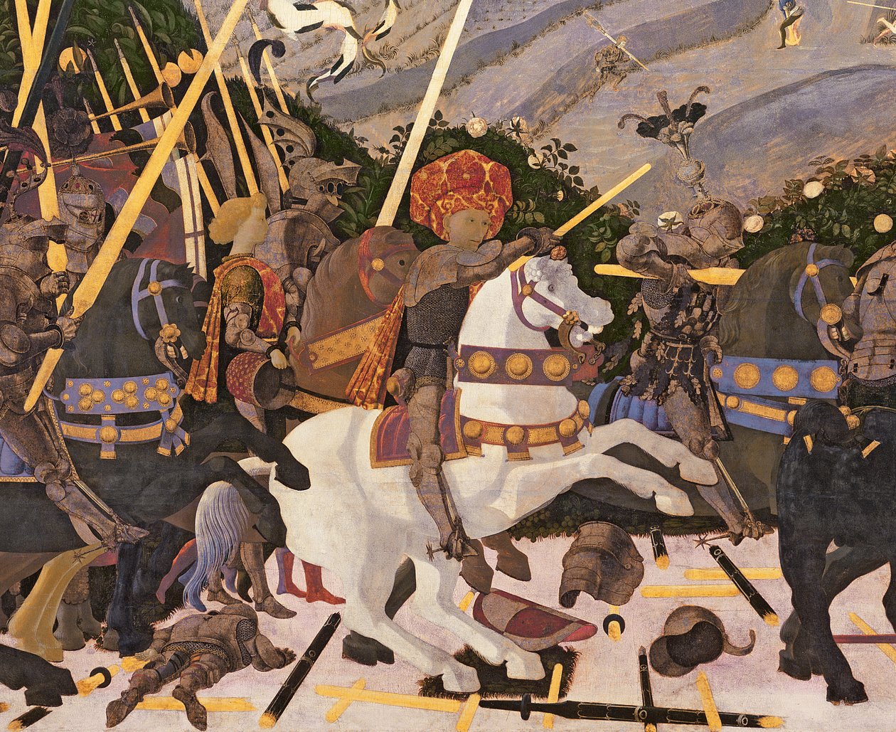 La Battaglia di San Romano (dettaglio) | Paolo Uccello