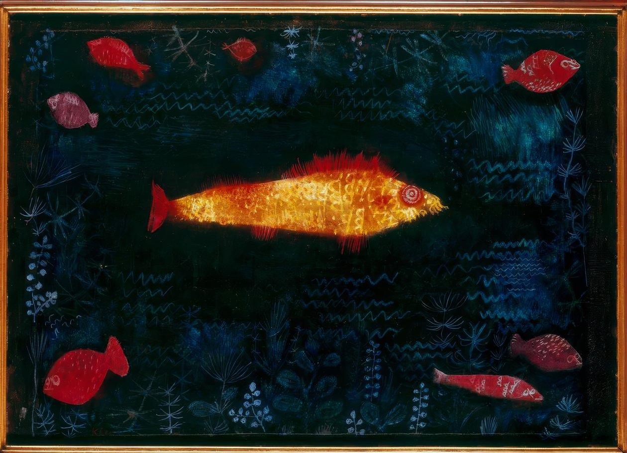 Il pesce d'oro | Paul Klee | Stampa d'arte