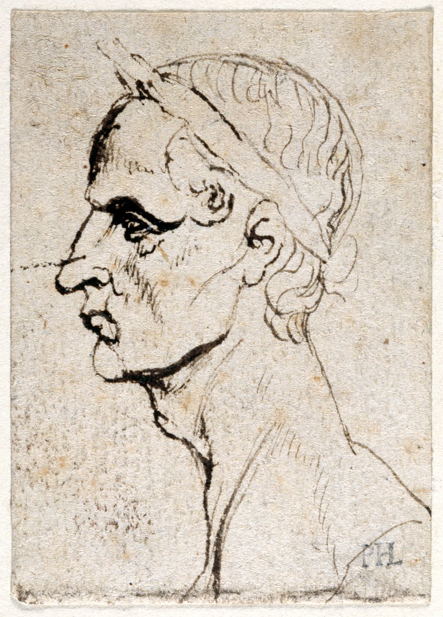 Giulio Cesare, da dieci disegni di otto dei primi dodici Cesari, dopo ...