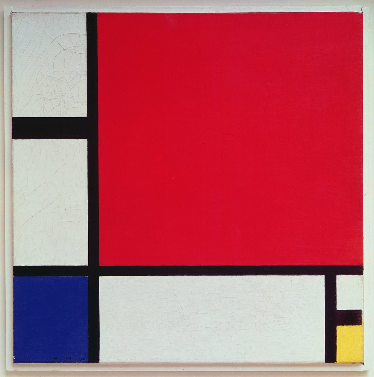 Composizione con rosso, blu e giallo | Piet Mondrian