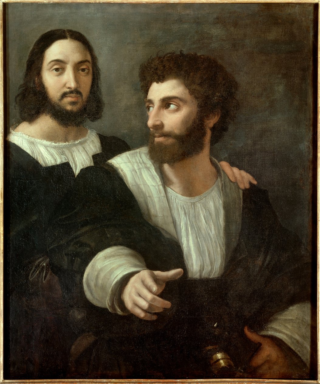 Ritratto dell'artista con un amico | Raphael