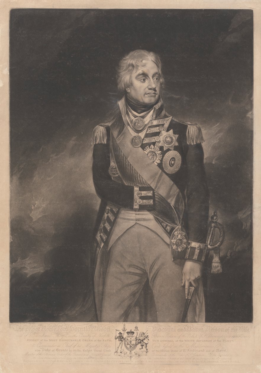 Orazio Nelson, Visconte Nelson | Richard Earlom