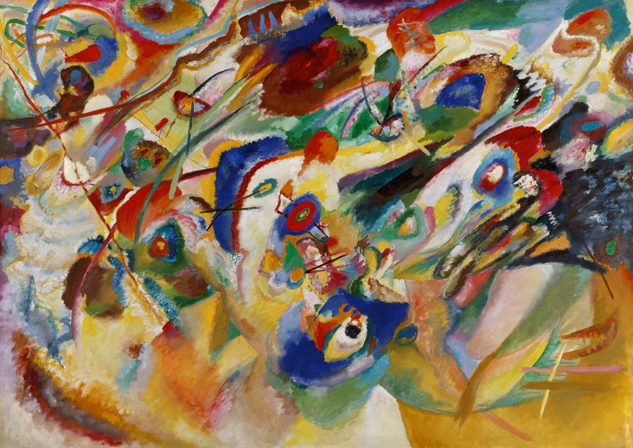 Bozza 2 per Composizione VII | Wassily Kandinsky