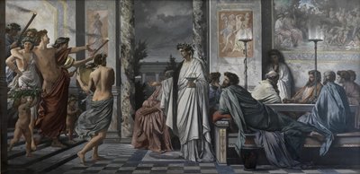Simposio di Platone | Anselm Feuerbach | Stampa d'arte