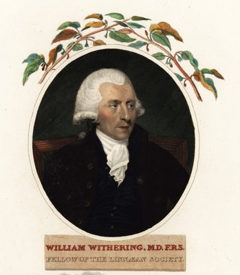 Ritratto di William Withering, medico e botanico