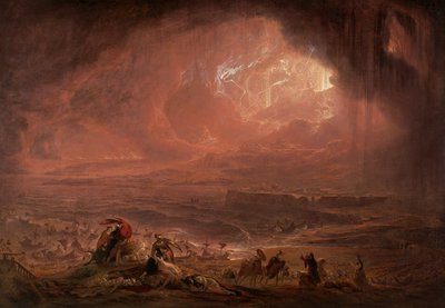 La distruzione di Ercolano e Pompei | John Martin