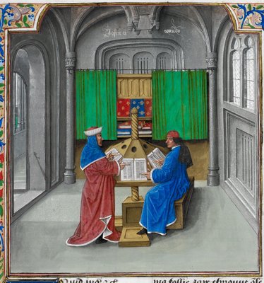 Boccaccio e Petrarca da: De casibus virorum illustrium di Giovanni ...